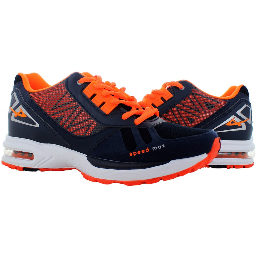 PONTIAC TENIS CORRER MARINO/NARANJA/BLANCO PARA HOMBRE 78771 – Tropic