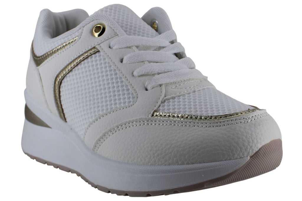 PERUGIA TENIS SNEAKERS URBANO CUÑA CASUAL SPORT MUJER 95745 – Tropic